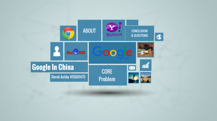 Google in China by Derek Ashby on Prezi