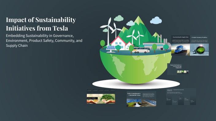 Impact of Sustainability Initiatives from Tesla by RAKESH KUMAR on Prezi