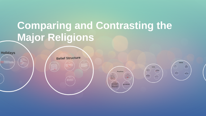 Comparing and Contrasting the Major Religions by Isaiah Bell on Prezi