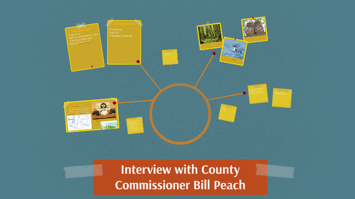 Interview with County Commissioner Bill Peach by Olivia Hunt on Prezi