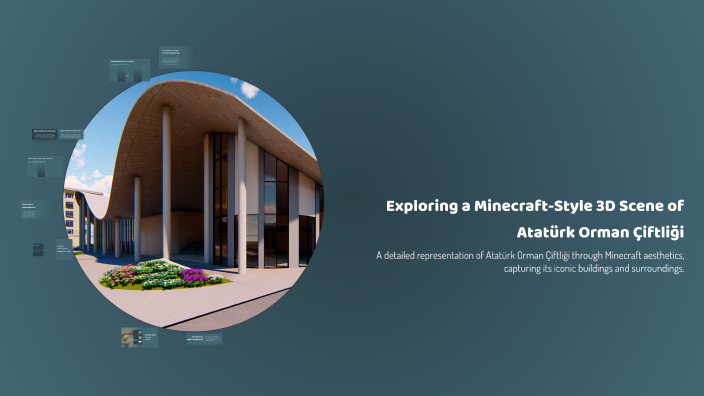 Exploring a Minecraft-Style 3D Scene of Atatürk Orman Çiftliği by Osman ...