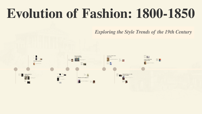 Evolution of Fashion: 1800-1850 by Roshni Mahato on Prezi