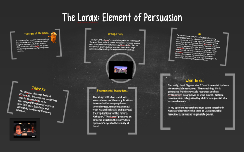 The Lorax: Element of Persuasion by Melissa Cobb on Prezi