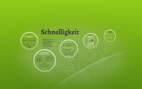 Schnelligkeit by Alex Bar on Prezi