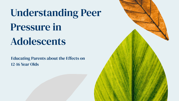 Understanding Peer Pressure in Adolescents by Femke de Vos on Prezi