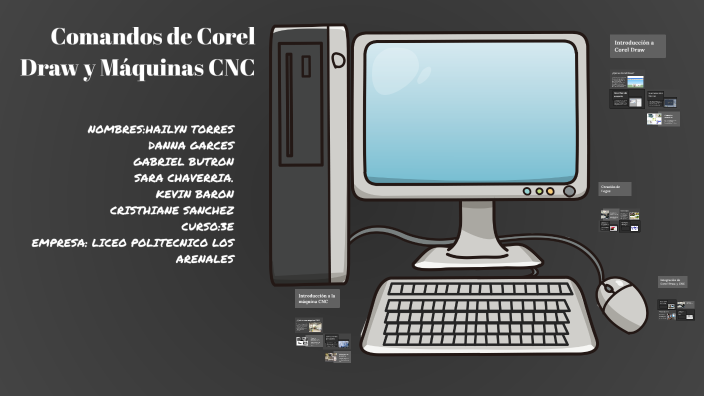 Comandos de Corel Draw y Máquinas CNC by VICTOR VELIVER on Prezi