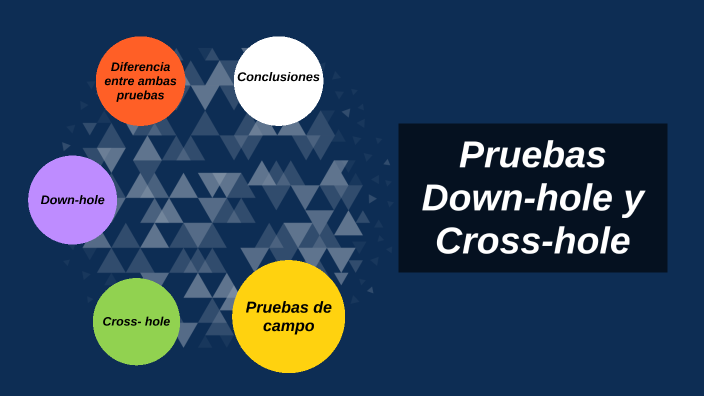 Pruebas Down-hole y Cross-hole by Diego Acuauta on Prezi