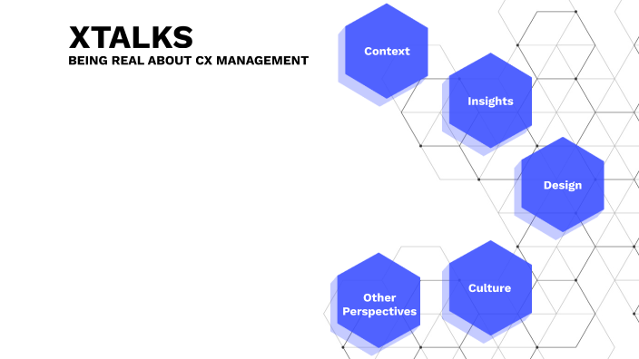 X-Talks, Being real about CX Management by Naz on Prezi