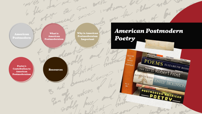 American Postmodern Poetry by Christina Bernardo on Prezi