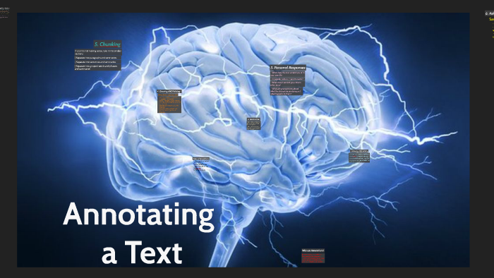 Annotations by Joshua Chisholm on Prezi
