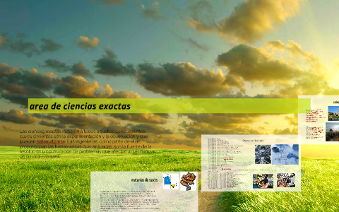 area de ciencias exactas by gerardo garcìa on Prezi