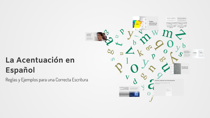 La Acentuación en Español by Jose _vc on Prezi
