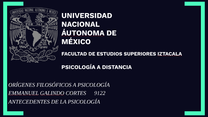 Orígenes Filosóficos de la Psicología by emmanuel galindo cortes on Prezi