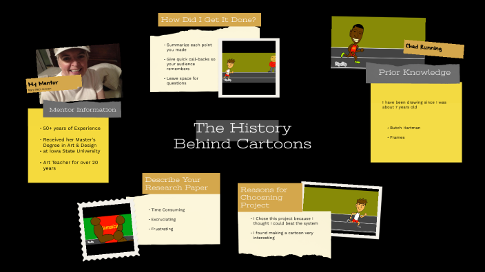 The History Behind Cartoons by Joshua Tealer on Prezi