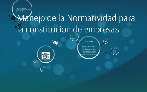 Manejo de la Normatividad para la constitucion de empresas by Maria Isaura Dominguez Aceves on Prezi