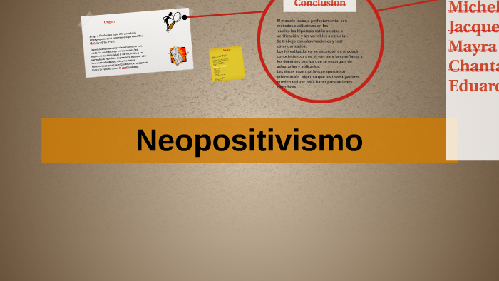 neopositivismo by chantal martinez blanco on Prezi