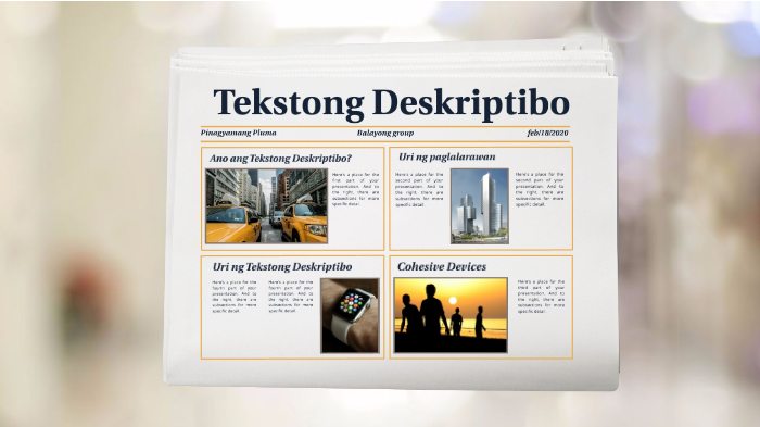 TEKSTONG DESKRIPTIBO by Ella Garcellano on Prezi