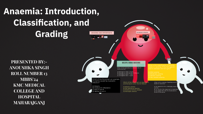 Anemia: Introduction, Classification, and Grading by anoushka chauhan ...