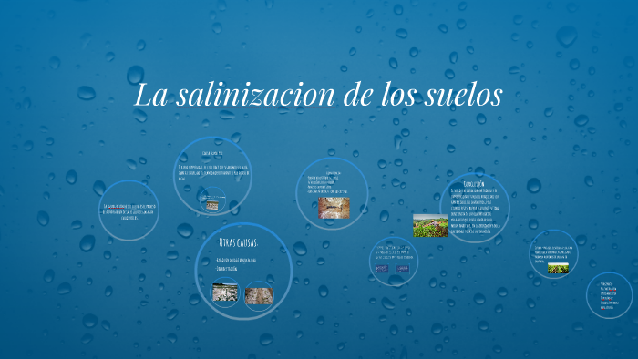 La salinizacion de los suelos by Micaela palomo on Prezi