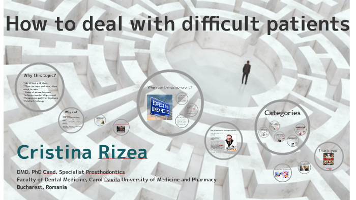 How to deal with difficult patients by Cristina Diana Rizea on Prezi