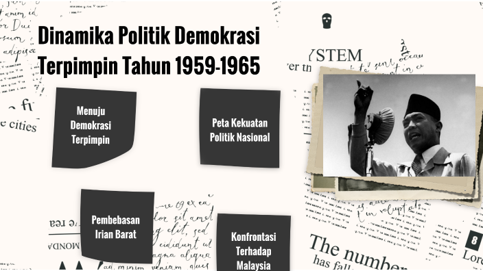 Sejarah Indonesia Masa Demokrasi Terpimpin Tahun 1959 1965 By Nabila