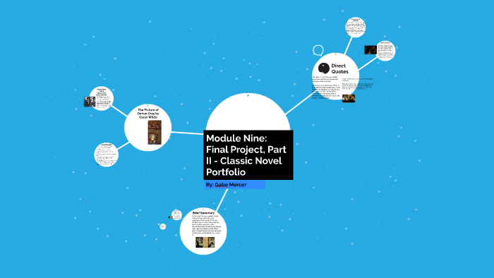 Module Nine: Final Project, Part II - Classic Novel Portfoli by Gabe ...