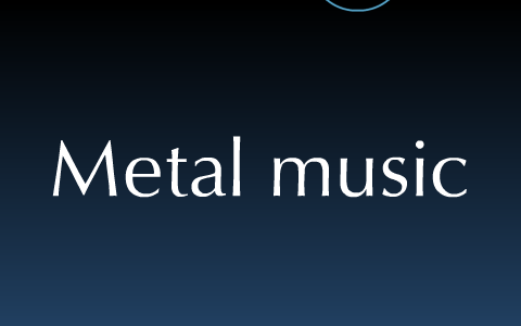 globalization of metal music by Brant reid