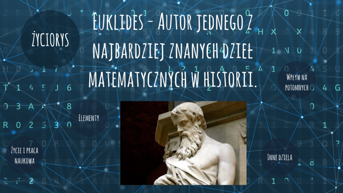Euklides - Autor jednego z najbardziej znanych dzieł matematycznych w ...