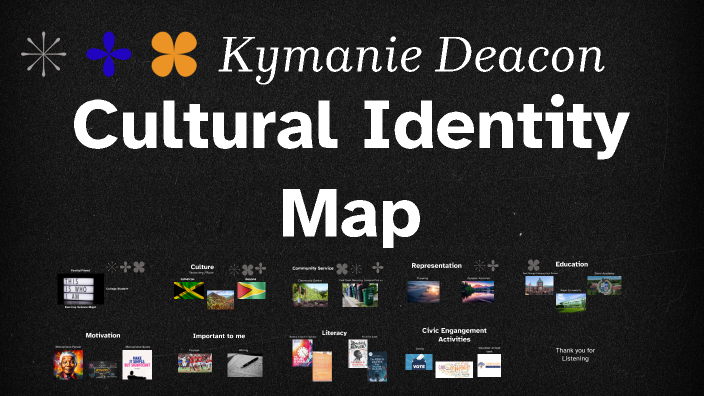 Cultural Identity Map by Kymanie Deacon on Prezi