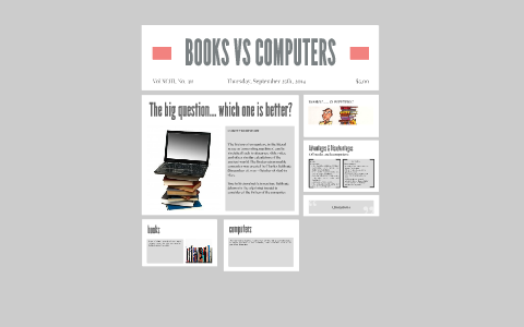 BOOKS VS COMPUTERS by Luciana Toro