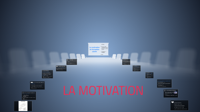 La motivation en formation adulte by Camille BOURNE