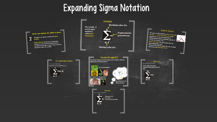 Expanding Sigma Notation by on Prezi