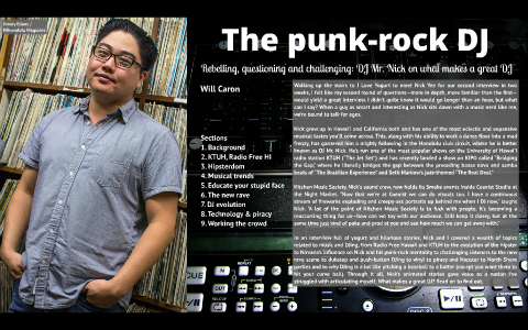 The punk-rock DJ by INhonolulu Magazine on Prezi