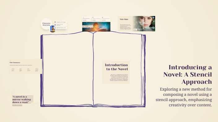 Introducing a Novel: A Stencil Approach by i ^-^ on Prezi