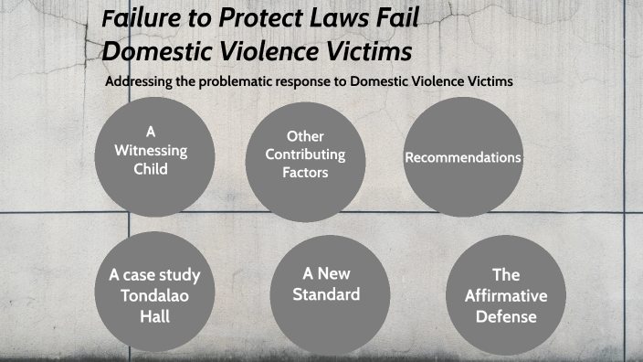 Failure to Protect Laws Fail Domestic Violence Victims by Alex O on Prezi