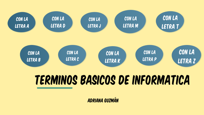 Terminos de informatica by adriana guzman on Prezi