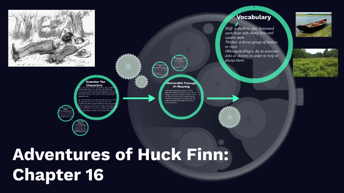 Adventures of Huck Finn: Chapter 16 by Mya Lump on Prezi