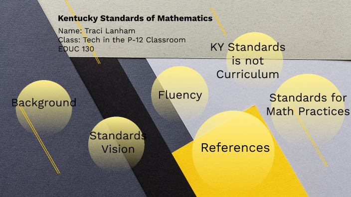 Kentucky Standards by Traci Lanham on Prezi