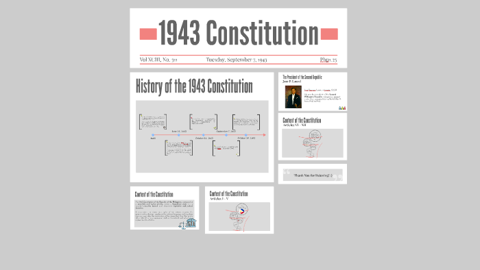 1943 Constitution by Venisce Ü Lardizabal on Prezi
