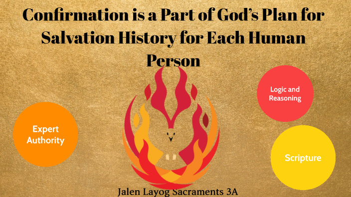 Confirmation Is A Part of God's Plan for Salvation History for Each ...