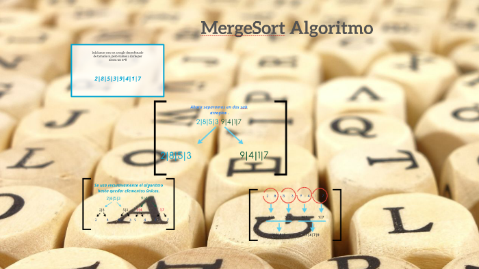 Merge sort Algoritmo by Abraham Bouchan on Prezi
