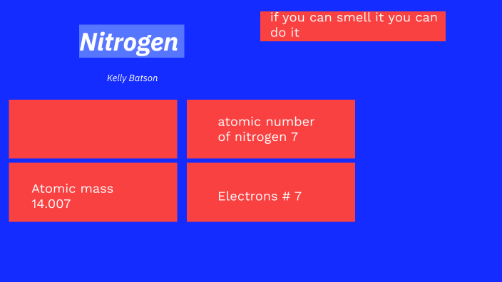 adopt an element project by James Dean on Prezi
