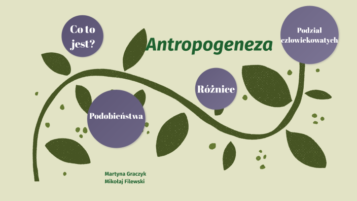 Antropogeneza by Martyna Graczyk on Prezi