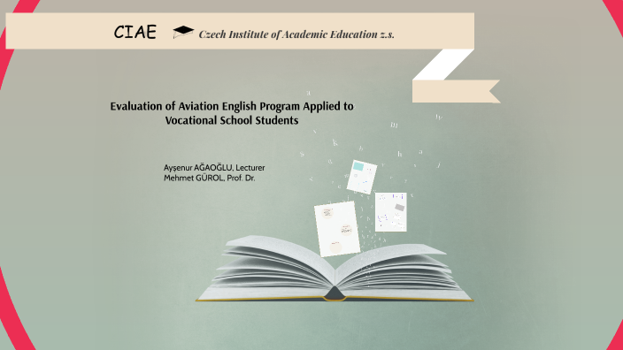 Evaluation of Aviation English Program Applied to Vocational School ...