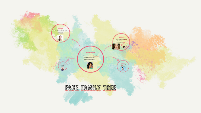Fake Family tree by Eric Fonseca