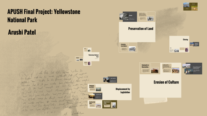 APUSH Final Project: Yellowstone National Park by Arushi Patel on Prezi