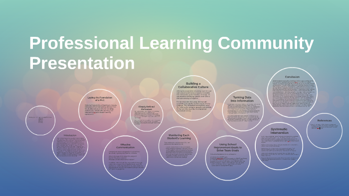 Professional Learning Community Presentation by on Prezi