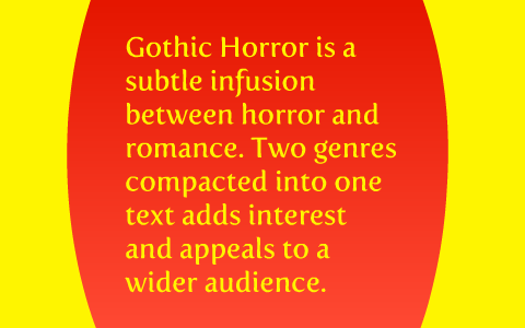 Year 8 Gothic Horror Genre Study by Andrew Alphonse on Prezi