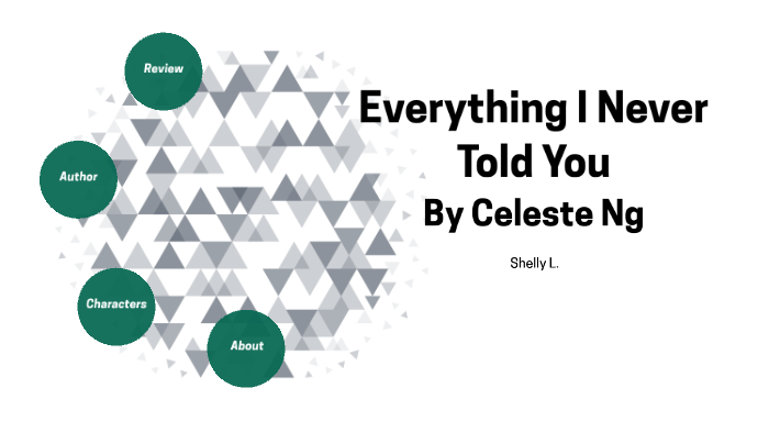 Everything I Never Told You Presentation by Shelly Lazaro on Prezi