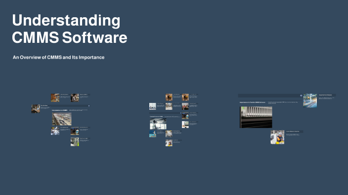 Understanding CMMS Software by Uri Abramson on Prezi